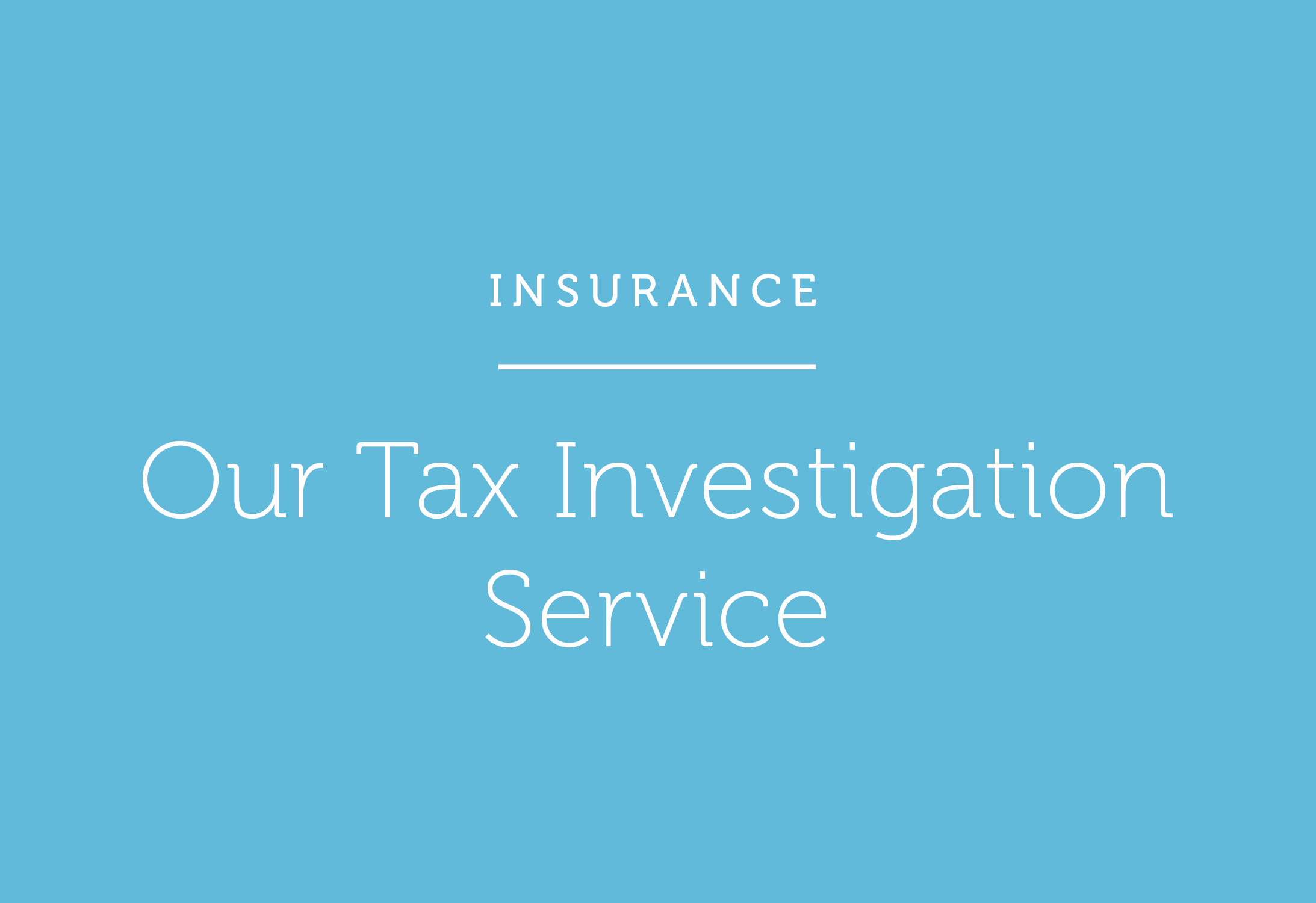 Periscope - Our Tax Investigation Service - The Blog